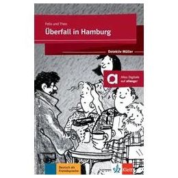 &Uuml;berfall in Hamburg. Buch + Online