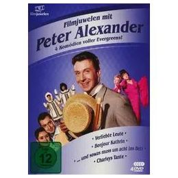 Filmjuwelen mit Peter Alexander: 4 Kom&ouml;dien voller Evergreens! [4 DVDs]