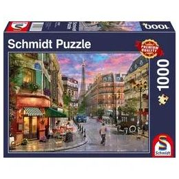 Schmidt Spiele PU1000T.Stra&szlig;e zum Eiffelturm