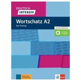 Deutsch intensiv Wortschatz A2. Das Training. Buch + online