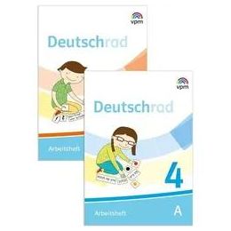 Deutschrad 3/4. Arbeitshefte Paket Klasse 3/4