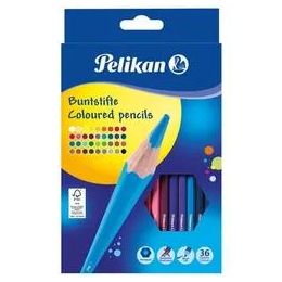 Pelikan Buntstifte sechseckig, 36er Set