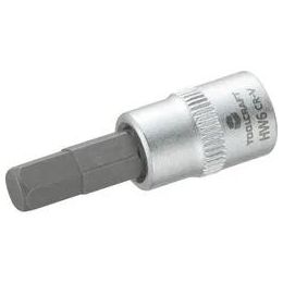 Toolcraft 816071 Innen-Sechskant Steckschl&uuml;ssel-Bit-Einsatz 6mm 1/4\ (6.3 mm)"