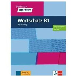 Deutsch intensiv Wortschatz B1. Buch + online