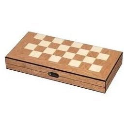 Philos Schach Backgammon Dame Set, Feld 40 mm, Magnetverschluss
