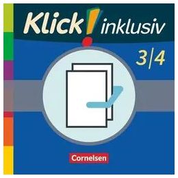 Cornelsen Klick! inklusiv 3./4. Schuljahr - Grundschule / F&ouml;rderschule - Mathematik - Themenhefte 7-12 im Paket