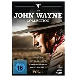 Die John Wayne Collection - Vol. 1 (Rio Grande / Blut am Fargo River / Schwarzes Kommando / San Francisco Lilly) [4 DVDs]