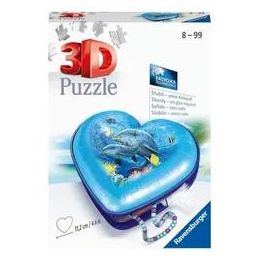 3D Puzzle Ravensburger Herzschatulle Unterwasserwelt 54 Teile