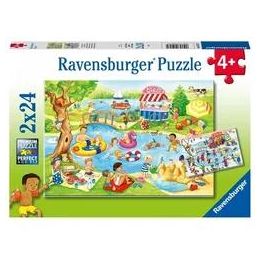 Puzzle Ravensburger Freizeit am See 2 X 24 Teile