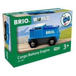 Brio World - Blaue Batterie Frachtlok