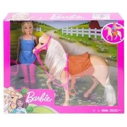 Barbie Pferd & Puppe