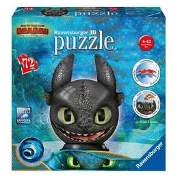 3D Puzzle Ravensburger DR: Puzzle-Ball Ohnezahn mit Ohren 72 Teile