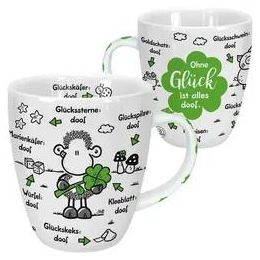 Sheepworld Tasse "Gl&uuml;ck"