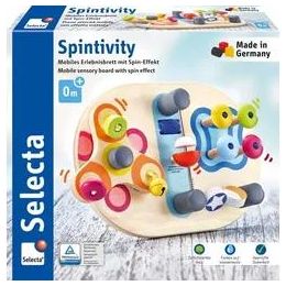 Schmidt Spiele Selecta 62064 - Spintivity, Motorikbrett, Holz, 20 cm