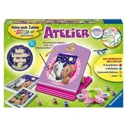 Ravensburger Malen nach Zahlen, Atelier Pferde