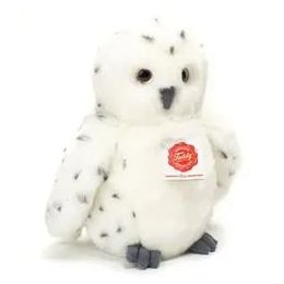 HERMANN TEDDY ORIGINAL Teddy Hermann 94164 - Schneeeule, Waldtiere, Pl&uuml;schtier, Stofftier, 20 cm