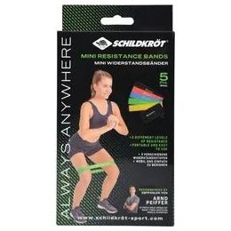 Donic Schildkr&ouml;t MINI RESISTANCE BANDS (5er Set) + Carrybag in 4C Box