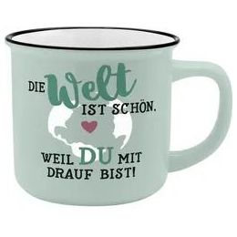 Sheepworld Tasse "Die Welt ist sch&ouml;n..."