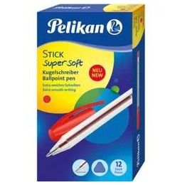 Pelikan Kugelschreiber Stick super soft, Rot