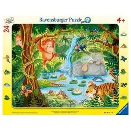 Rahmenpuzzle Ravensburger Dschungelbewohner 24 Teile