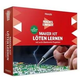 Franzis 67122 Mach's einfach Maker Kit L&ouml;ten lernen