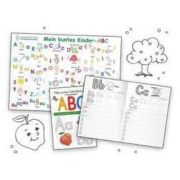 Mein buntes Kinder-ABC-Set in Druckschrift