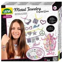 LENA Metal Jewelry Crystal Gem, Faltschachtel