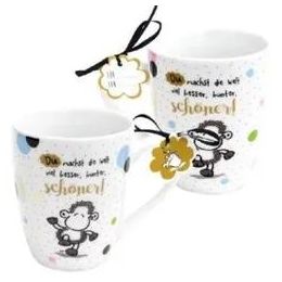 Sheepworld Tasse "Du machst die Welt..."