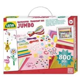 LENA Bastelkoffer Jumbo pink, Faltschachtel