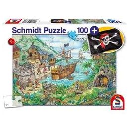 Schmidt Spiele KIPU100T.Piraten,inkl.Piratenflagge