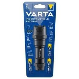 Varta Indestructible F10 Pro LED Taschenlampe batteriebetrieben 300lm 132g