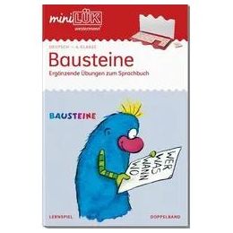 MiniL&Uuml;K. 4. Klasse - Deutsch: Bausteine - &Uuml;bungen angelehnt an das Lehrwerk (Doppelband)