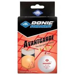 Donic Schildkr&ouml;t TT-Ball 3-Stern AVANTGARDE / EXCLUSIVE 40+ 3 white/ 3orange