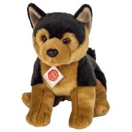 HERMANN TEDDY ORIGINAL Teddy Hermann 91946 - Sch&auml;ferhundwelpe sitzend, Hunde, Pl&uuml;schtier, Stofftier, 30 cm