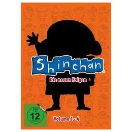 Polyband SHIN CHAN - Die neuen Folgen - Vol. 1-4 im Sammelschuber [4 DVDs]