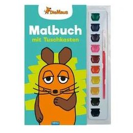 Tr&ouml;tsch Die Maus Malbuch mit Tuschkasten und Pinsel
