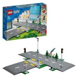 Lego City 60304 Stra&szlig;enkreuzung mit Ampeln, im Dunkeln leuchtende Steine
