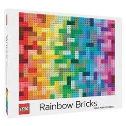Abrams & Chronicle Books LEGO&reg; Rainbow Bricks Puzzle. 1000 Pieces