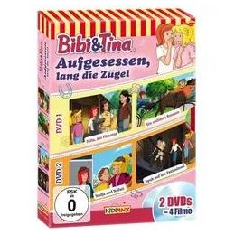 KIDDINX Bibi und Tina DVD-Box - Aufgesessen, lang die Z&uuml;gel [2 DVDs]