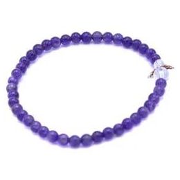 Edelsteinarmband Kinder Schutzengel, Amethyst
