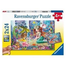 Puzzle Ravensburger Zauberhafte Meerjungfrauen 2 X 24 Teile