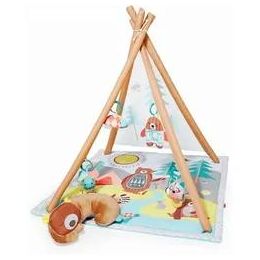 SKIP HOP S307900 - Camping Cubs Activity Gym Krabbeldecke, Spielbogen Teepee