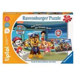 Ravensburger tiptoi&reg; Puzzle f&uuml;r kleine Entdecker: Paw Patrol - 2x24 Teile