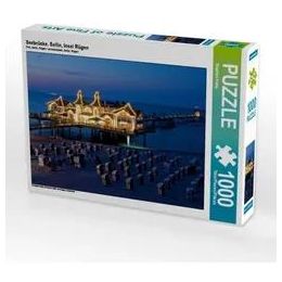 Calvendo Seebr&uuml;cke, Sellin, Insel R&uuml;gen (Puzzle)