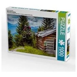 Calvendo Puzzle Ein Motiv aus dem Kalender Downhill Action 1000 Teile Lege-Gr&ouml;&szlig;e 64x48cm Foto-Puzzle f&uuml;r gl&uuml;ckliche Stunden