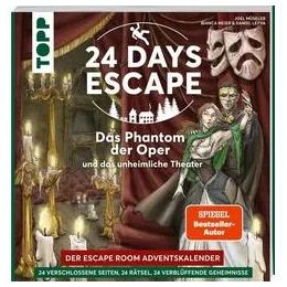 Frechverlag 24 DAYS ESCAPE &ndash; Der Escape Room Adventskalender: Das Phantom der Oper und das unheimliche Theater