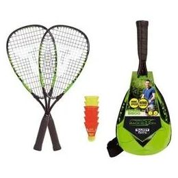 *Speedbadminton Set SPEED 5500 im Slingbag black/green,