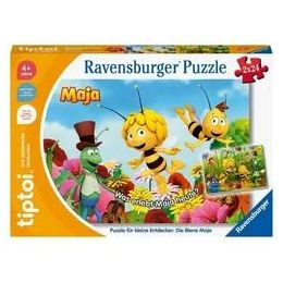 Ravensburger tiptoi&reg; Puzzle f&uuml;r kleine Entdecker: Die Biene Maja - 2x24 Teile