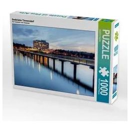 Calvendo Puzzle Seebr&uuml;cke Timmendorf 1000 Teile Lege-Gr&ouml;&szlig;e 64x48cm Foto-Puzzle f&uuml;r gl&uuml;ckliche Stunden