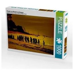 Calvendo Fischer am Strand von Nungwi (Puzzle)